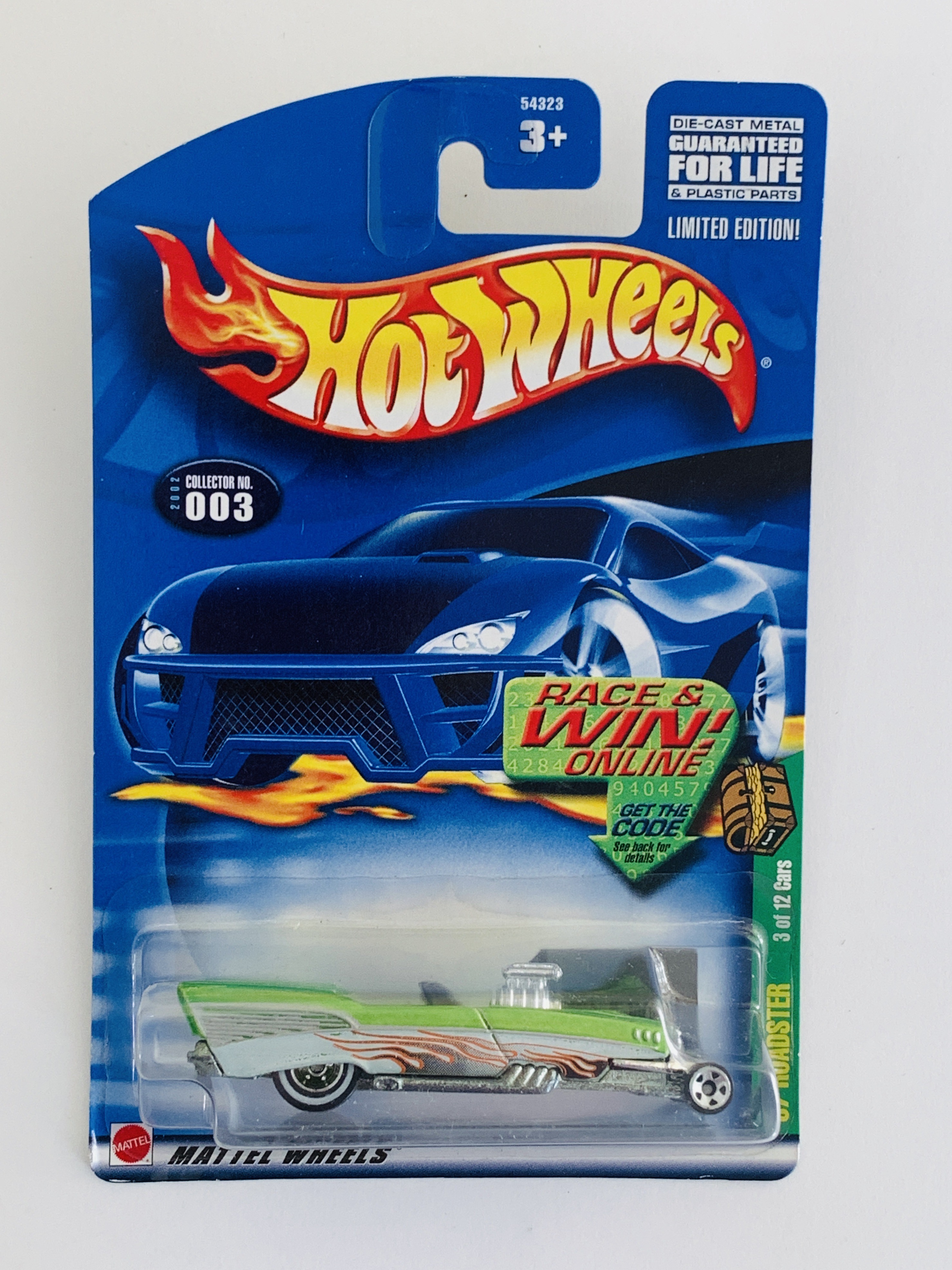 Hot Wheels #003 '57 Roadster Treasure Hunt